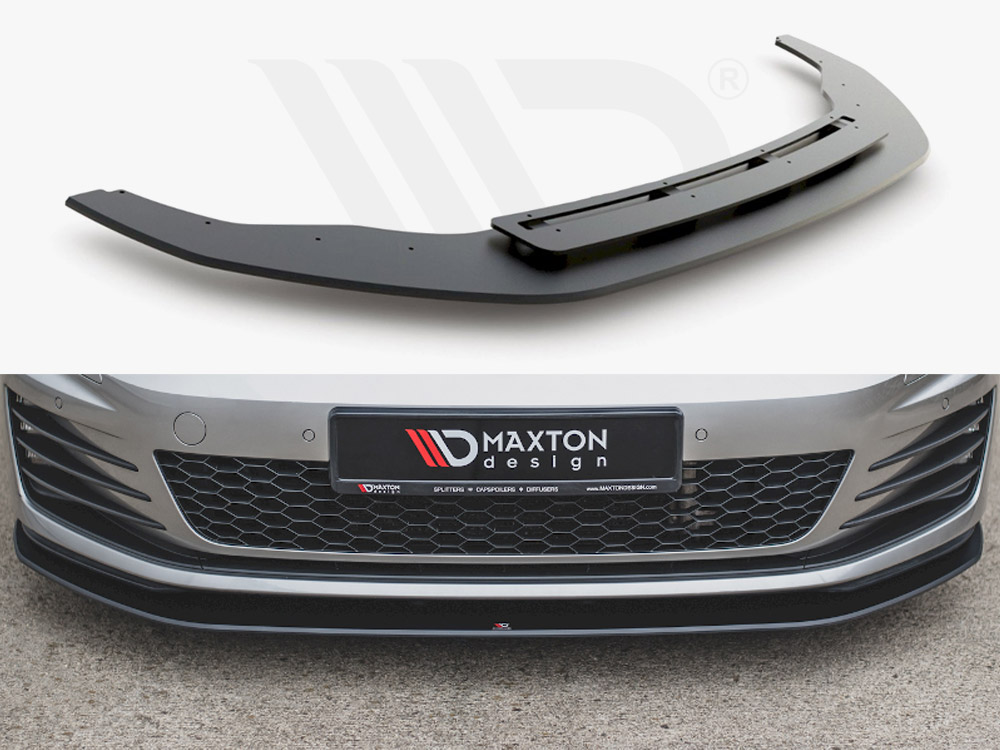 Street PRO Front Splitter VW Golf Mk7 GTI / GTD - Maxton Design Ireland