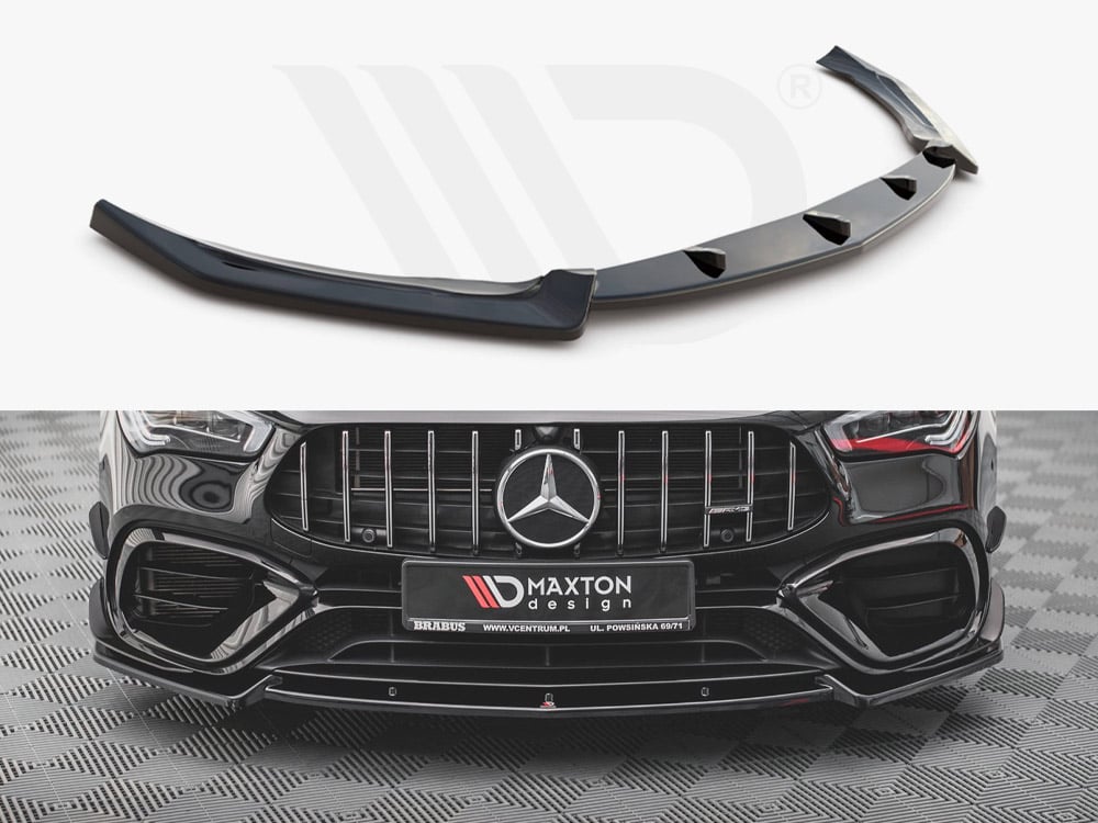 Front Splitter V.2 Mercedes-AMG CLA 45 Aero C118 - Maxton Design Ireland
