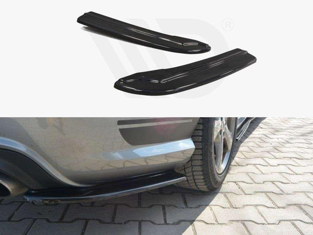 Rear Side Splitters Mercedes-Benz C Sedan / Estate AMG-Line W204 / S204 ...