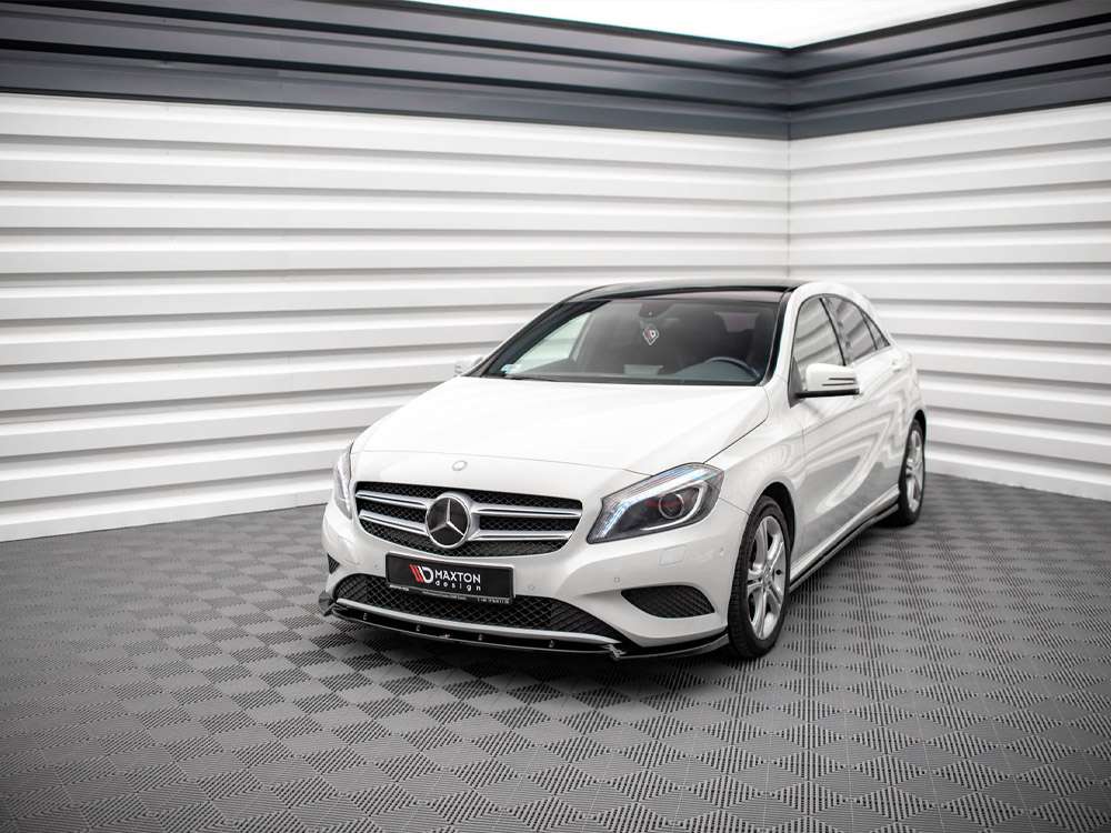 Front Splitter V.1 Mercedes A W176 (2012-2015) - Maxton Design Ireland