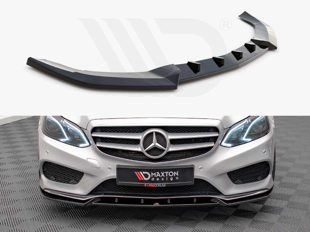 Front Splitter V.2 Mercedes E Amg-Line Sedan W212 Facelift (2012-2016 ...