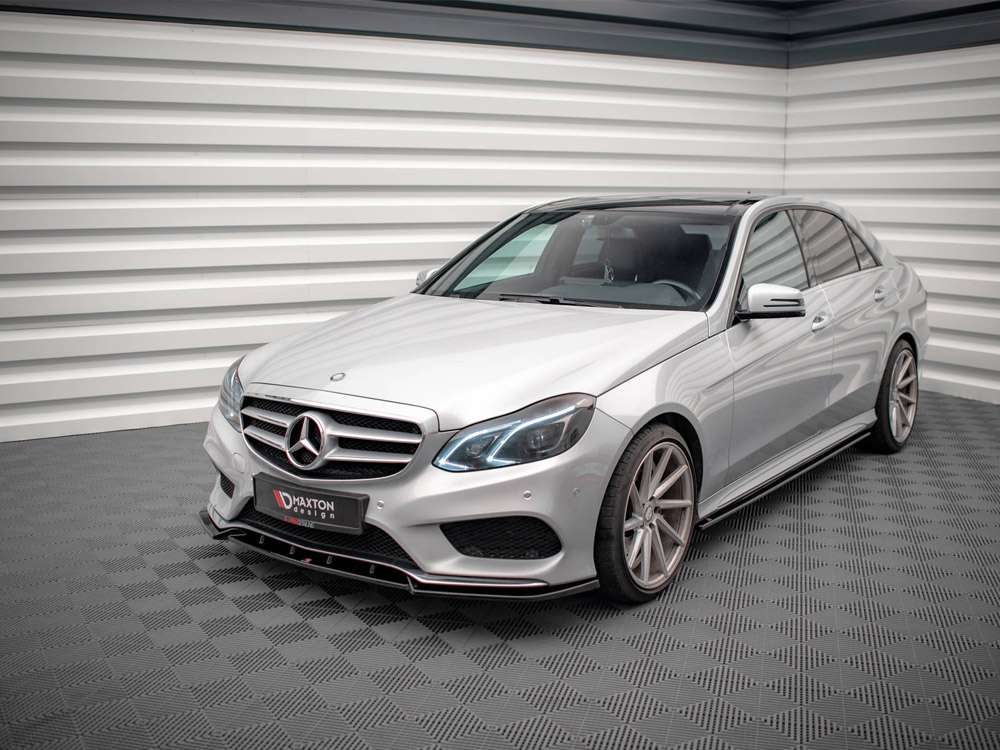 Front Splitter V.2 Mercedes E Amg-Line Sedan W212 Facelift (2012-2016 ...