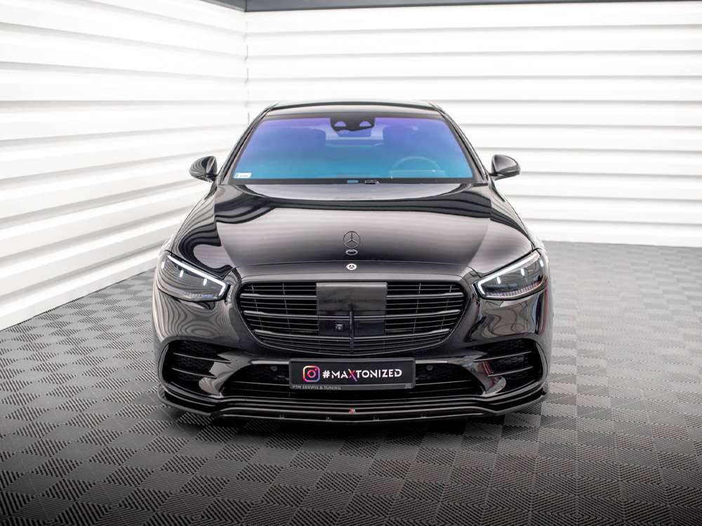 Front Splitter Mercedes S AMG-Line W223 - Maxton Design Ireland