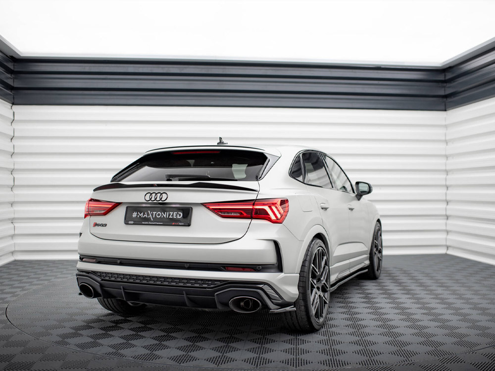 Spoiler CAP Audi RSQ3 / Q3 S-Line Sportback F3 - Maxton Design Ireland