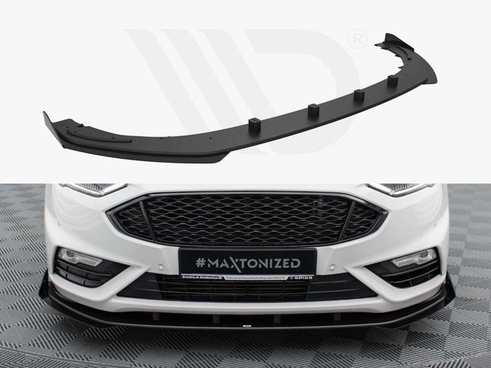 Street PRO Front Splitter + Flaps Ford Mondeo Sport Mk5 Facelift ...