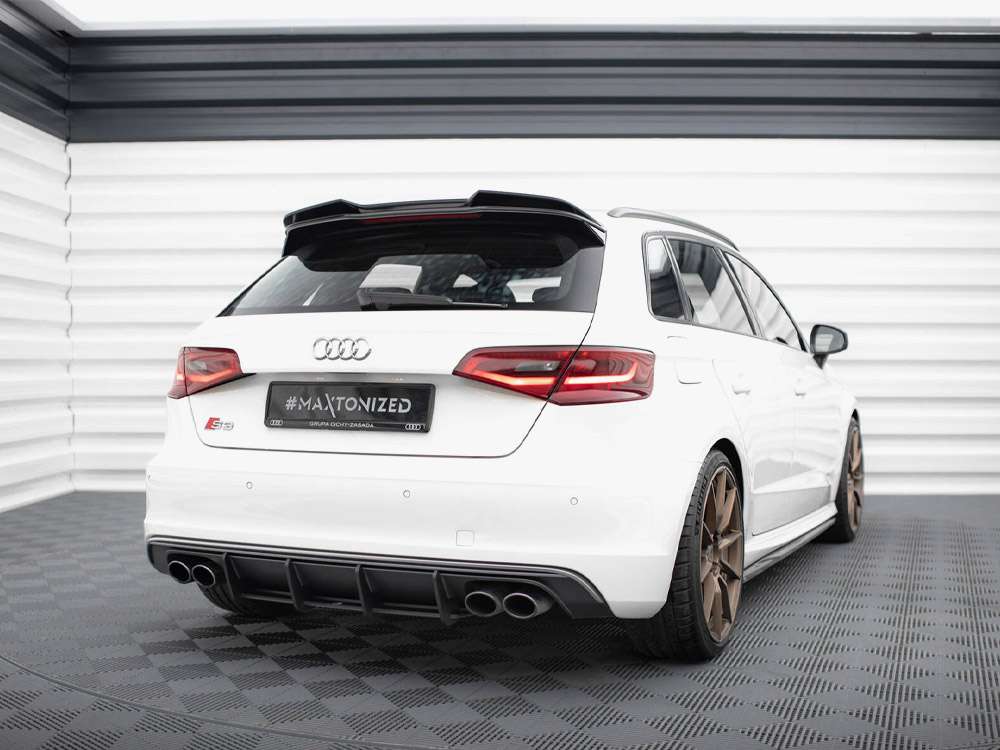Street PRO Rear Diffuser Audi S3 Sportback / Hatchback 8V - Maxton ...