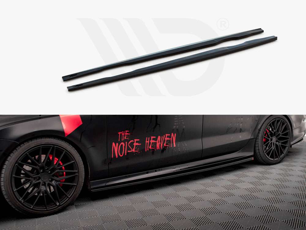 Side Skirts Diffusers V.3 Audi RS7 C7 - Maxton Design Ireland