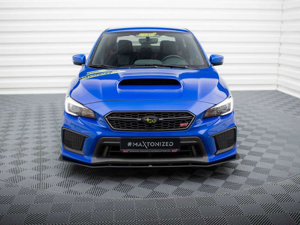 Street PRO Front Splitter Subaru WRX STI Mk1 Facelift - Maxton Design ...