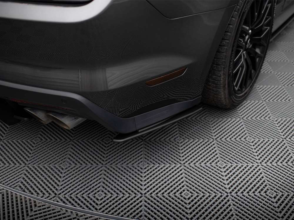 Street Pro Rear Side Splitters Ford Mustang GT Mk6 - Maxton Design Ireland