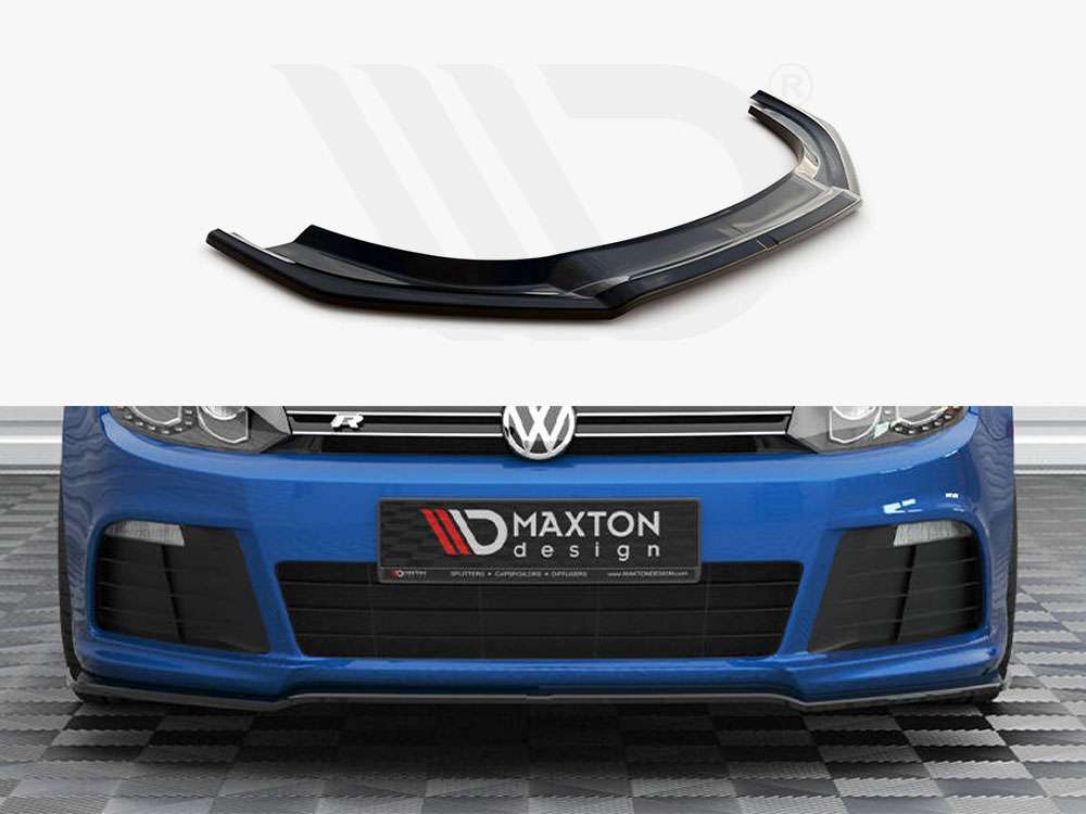Front Splitter V.2 Volkswagen Golf R Mk6 - Maxton Design Ireland