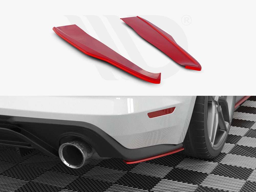 Rear Side Splitters V.2 Ford Mustang Mk6 Facelift - Maxton Design Ireland