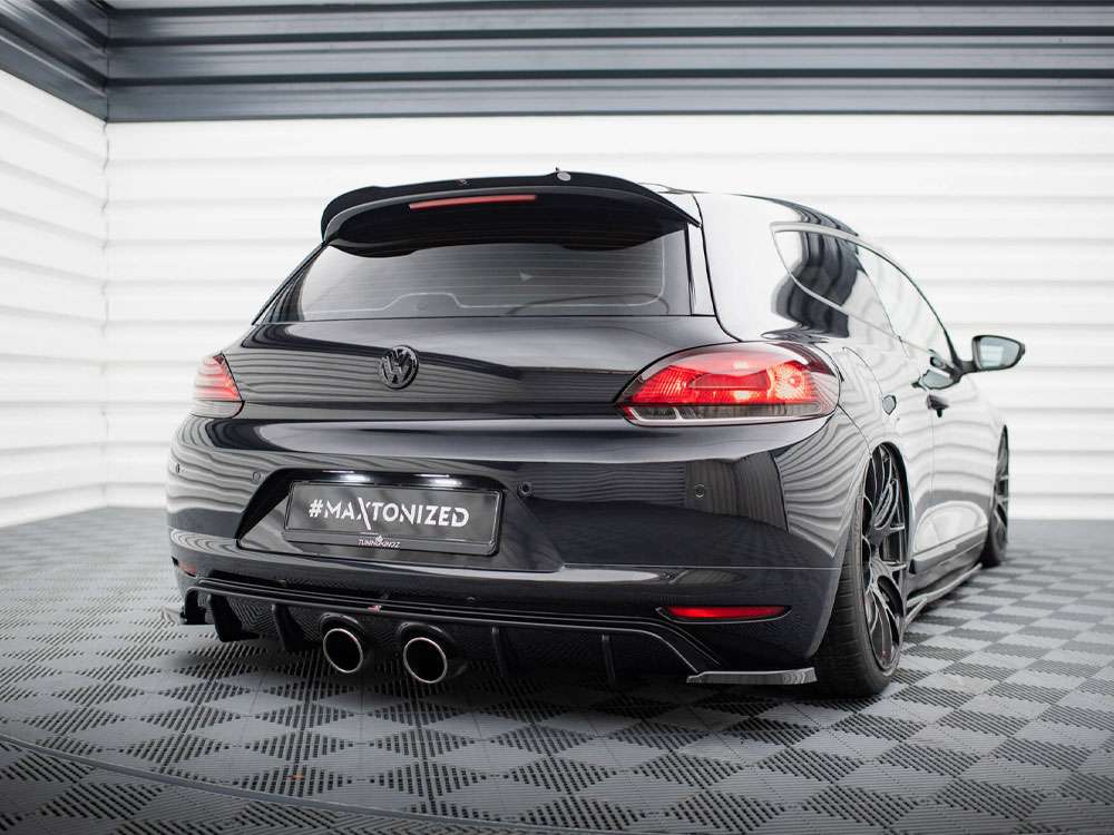 Rear Valance V.2 Volkswagen Scirocco Mk3 (R32 Exhaust) - Maxton Design ...