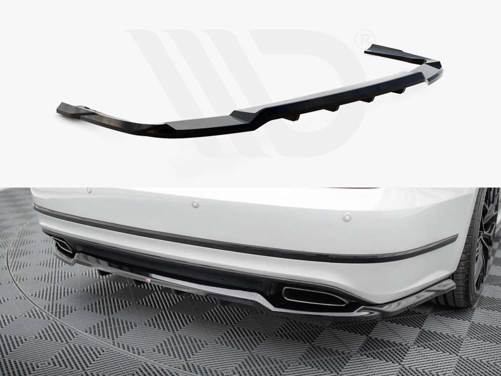 Rear Splitter (Vertical Bars) Volkswagen Passat GT B8 Facelift USA ...
