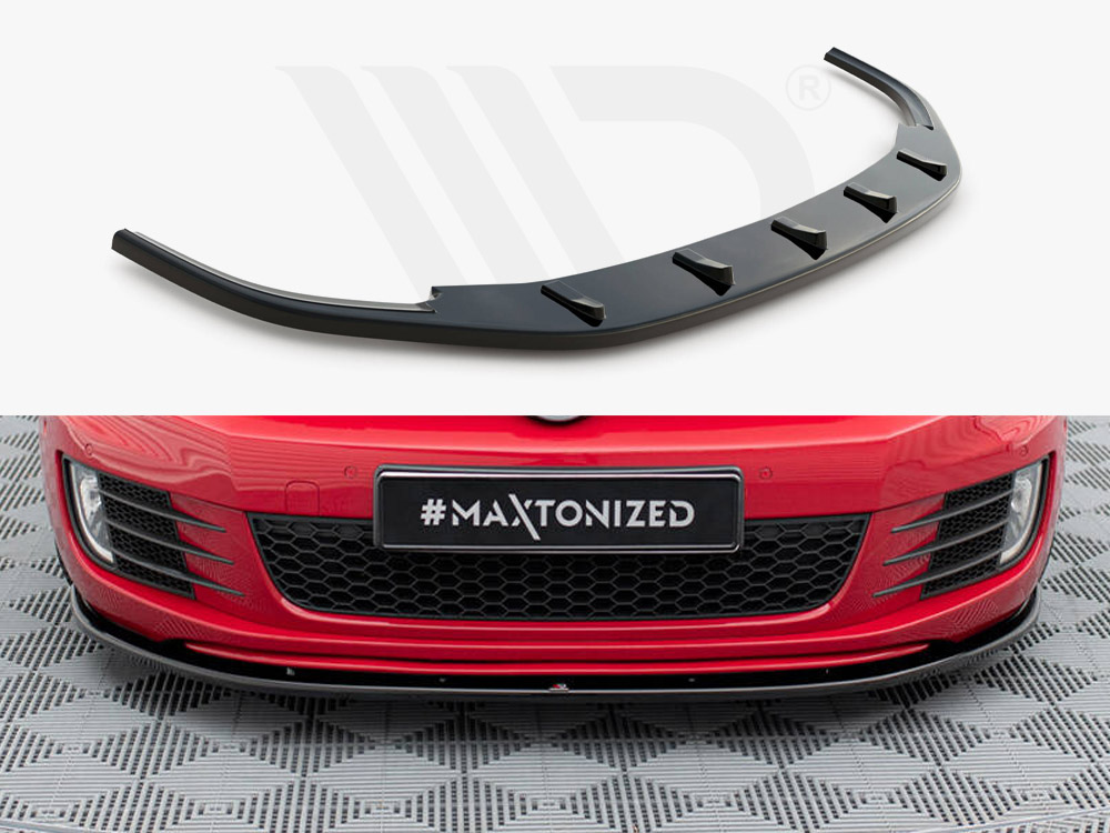 Front Splitter V.2 VW Golf Mk6 GTI - Maxton Design Ireland