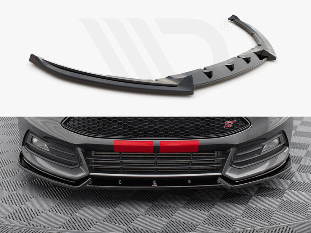 Front Splitter V.4 Ford Focus ST Mk3 FL - Maxton Design Ireland