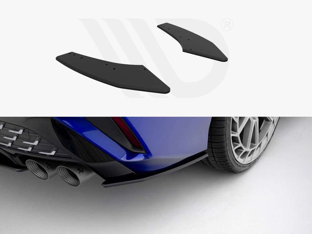 Street Pro Rear Side Splitters Audi S3 Sedan 8Y Facelift - Maxton ...