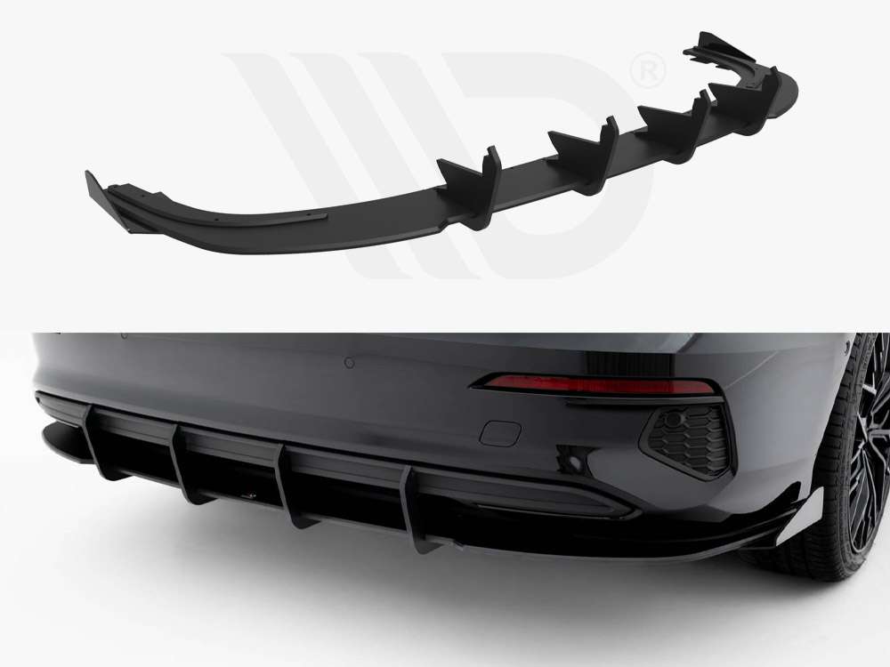 Street PRO Rear Diffuser + Flaps Audi A3 Sedan 8Y - Maxton Design Ireland