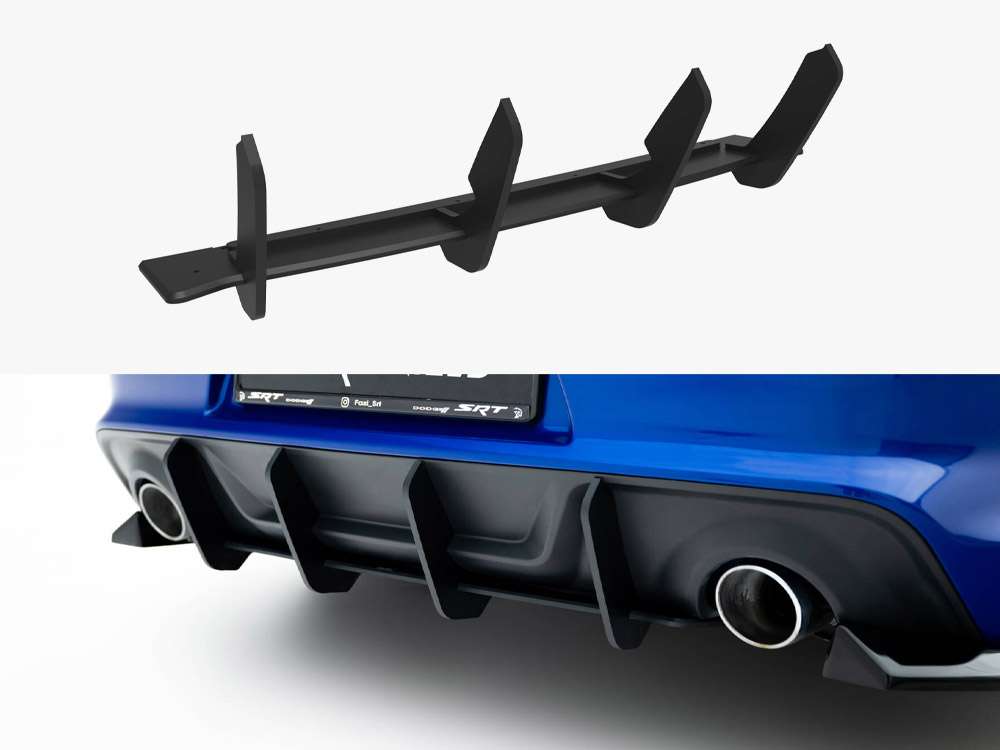 Street PRO Rear Diffuser Dodge Charger RT Scat Pack Widebody Mk3 ...