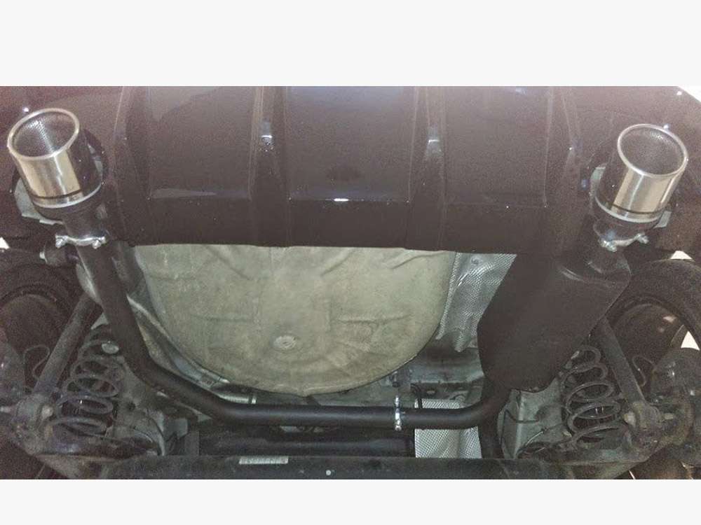 Ford Fiesta Mk7 HIGH Quality DUAL EXIT Stainless Steel Axle-back ...