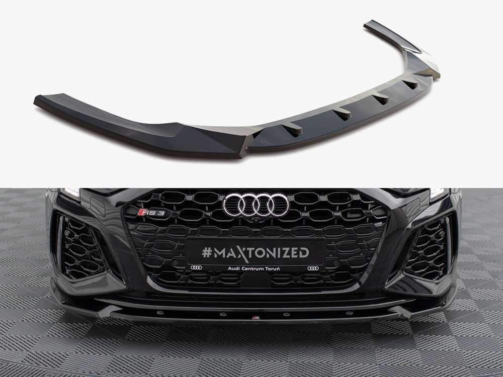 Front Splitter V.1 Audi RS3 Sportback 8Y - Maxton Design Ireland