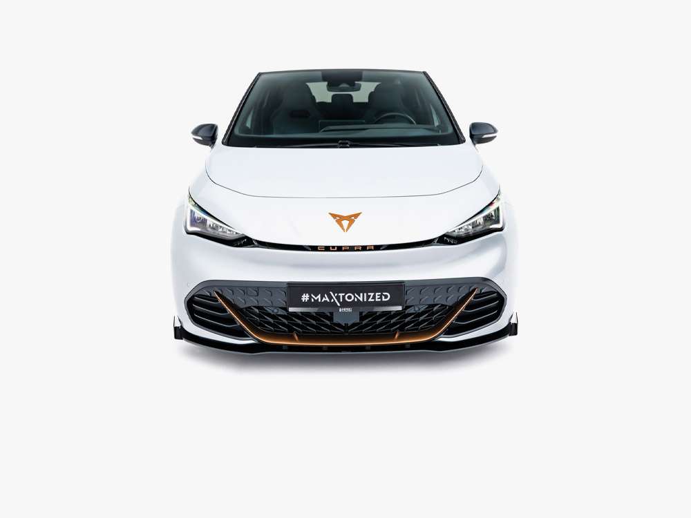 Street PRO Front Splitter + Flaps Cupra Born Mk1 - Maxton Design Ireland